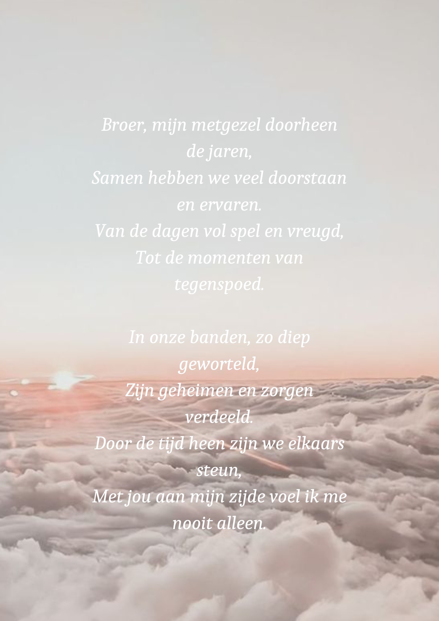 De mooiste gedichten over de band met je broer of zus – Paradijsvogels ...